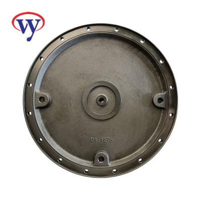 China Komatsu PC400-7 PC450-7 PC450-8 Final Drive Cover 208-27-71181 208-27-71182 208-27-71183 - 16-Hole Cast Iron Travel Gearbox Protection for sale