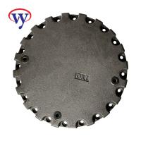 China Cast Iron Final Drive Cover 20 Holes EC210 Travel Gearbox Cover SA7117-30350 VOE14602566 for sale