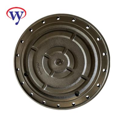 China Excavator SK380-10 SH350A6 Final Drive Cover 435mm OD 18 Holes Cast Iron for sale