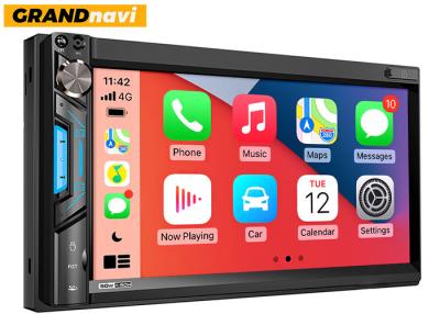 China Universal Multimedia Car Player For Toyota 7 Inch MP5 Radio With Carplay Android Auto 7 Color Button Lights for sale