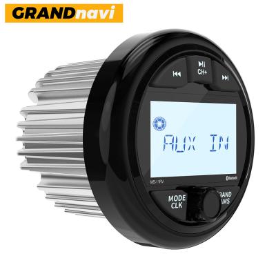 China Bluetooth Marine Radio Waterproof Boat Audio Receiver Digital Player With FM AM Radio for sale