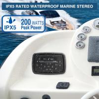 China GRANDnavi Boat Bluetooth Marine Stereo Radio AM FM Tuner Bluetooth Streaming Music Digital Media for sale