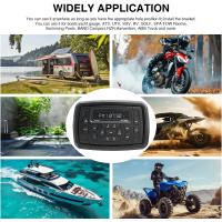 China GRANDnavi Boat Bluetooth Marine Stereo Radio AM FM Tuner Bluetooth Streaming Music Digital Media for sale
