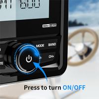 China Boat RV ATV SUV Marine Stereo with IPX5 Waterproof Rating and USB Bluetooth for sale