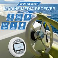 China Waterproof Marine Gauge Stereo System BT FM AM USB Boats Marine Stereo Receiver for sale