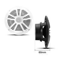 China White 6.5 inch 2 Way Boat Stereo Speaker 120W Output Power for Marine Boats ATV UTV SxS for sale