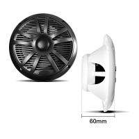China Waterproof 6.5 Inch Marine Speaker with RGB Light for Boat Yacht 120W Voltage 12V for sale