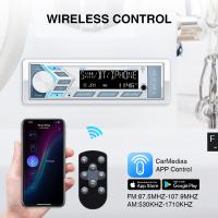 China 300W Single Din Marine Stereo Audio Boat Yatch Receiver CD SD USB Aux AF FM MP3 Player Stereo Output Mode for sale