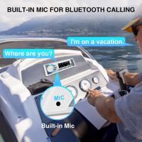 China 300W Single Din Marine Stereo Audio Boat Yatch Receiver CD SD USB Aux AF FM MP3 Player Stereo Output Mode for sale