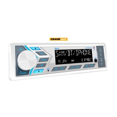 China 300W Single Din Marine Stereo Audio Boat Yatch Receiver CD SD USB Aux AF FM MP3 Player Stereo Output Mode for sale