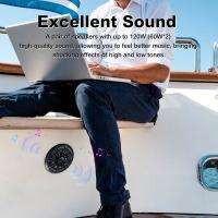 China GRANDnavi 6.5Inch Waterproof Speakers For Marine , Audio Tweeter 13 Mylar Magnetic Height 80mm for sale
