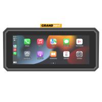 China 6.86 inch Capacitive Touch Screen Motorcycle GPS Navigation with Removable Detachable Bracket and Waterproof Design for sale
