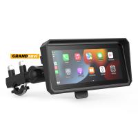 China 6.86 inch Capacitive Touch Screen Motorcycle GPS Navigation with Removable Detachable Bracket and Waterproof Design for sale
