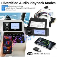 China Marine New Marine Waterproof Stereo Receiver MP3 Player FM Radio for Boat With Controller for sale