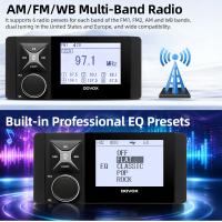 China Marine New Marine Waterproof Stereo Receiver MP3 Player FM Radio for Boat With Controller for sale