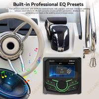 China MARINE Radio Stereo Audio Waterproof Radio Boat FM AM Meter Stereo Receiver Audio System RV UTV Yacht for sale
