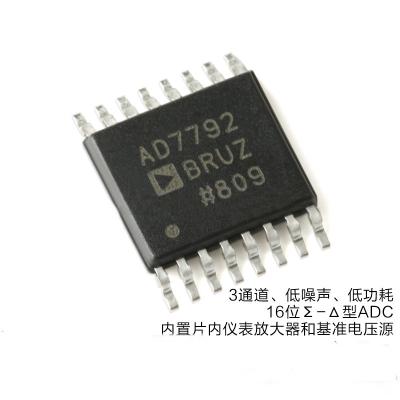 China AD7792BRUZ-REEL Analog Integrated Circuits ADC Analog to Digital Converters 1MHz for sale