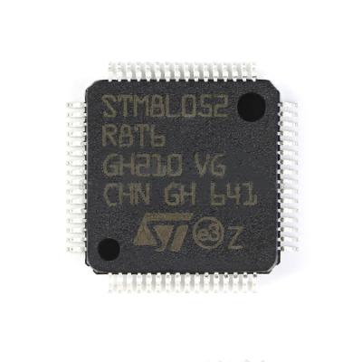 China STM8L052R8T6 8 Bit Microcontroller MCU with 64 kB Flash Memory 12-bit ADC Resolution and 54 I/O Ports for sale