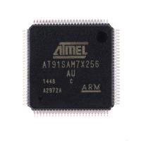 China AT91SAM7X256C-AU ARM Microcontrollers MCU LQFP-100 Microchip for sale
