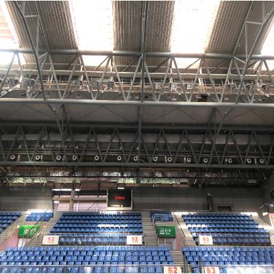 China CAD Mild Steel Roof Truss Structure Roof Bending For Sports Stadium for sale