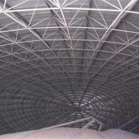 China Large Span 100m Hot Dip Galvanized Steel Structure Space Frame Q235 for sale