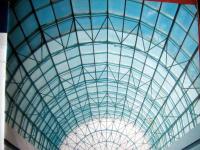China Retractable EPS Acrylic Roof Dome Skylight System For Aluminium Structure for sale