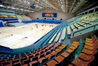 China Q235 EPS Roof Stadium Steel Structure Space Frame 0.8mm Roof for sale