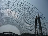 China Hot Dip Galvanised Steel Structure Buildings Arch Space Frame 300m for sale