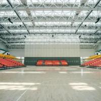 China Long Span Design Space Frame Stadium Gym Gymnasium Sports Hall Roof Construction for sale