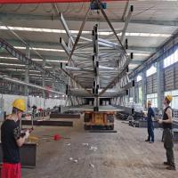 China Prefabricated Steel Roof Trusses Q235 Material Galvanized Surface for sale