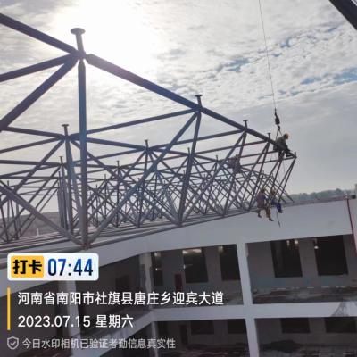 China Q235 Prefabricated Light Steel Frame Building Structure School Construction Large Diameter for sale