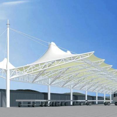 China Industrial Applications Warehouse Roof Structure With Adjustable Ridge Height for sale