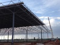 China Estructuras prefabricadas con armazón de acero ligero para estaciones de servicio | Diseños duraderos y eficientes for sale