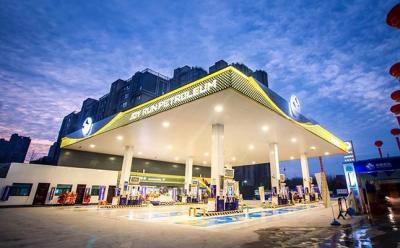 China Space Frame Steel Structures Roofs Gas Stations Toll Station Roofing System ISO GB for sale