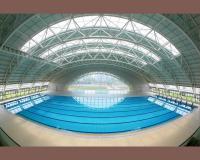 China Estructura espacial de acero para techos de piscinas Soluciones duraderas y elegantes for sale