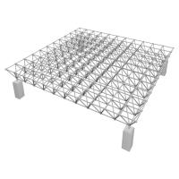 China Aluminum Space Frame Welded Junction for Steel Building Construction Bolted Node Structure GB for sale