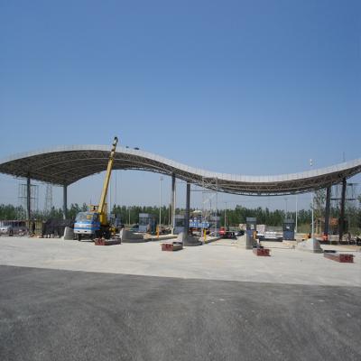 China Galvanized Steel Prefabricated Carport Shed 50-70 Years Lifespan for sale