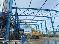 China Painted Or Galvanized Warehouse Roof Structure Steel Frame Customized Height Designed For Industrial Storage Operations for sale