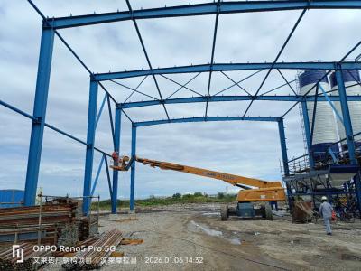 China Q355 Steel warehouse roof  for large span building for sale