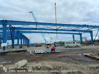 China Q355 Steel warehouse roof  for large span building for sale
