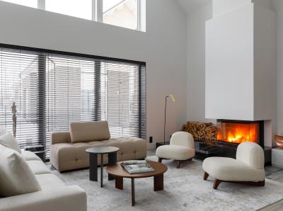 China Modern Style 230 Square Meters Country Villa with Bedrooms and Open-Plan Kitchen for sale