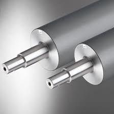 China Precision Ultrasonic Cleaning Chrome Anilox Roller For Flexo Printing 200 - 1200 Lpi for sale