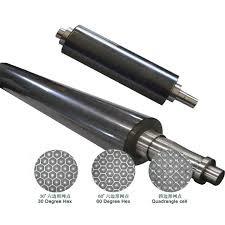 China 30LPI  - 2000LPI Ceramic Flexo Printing Anilox Roller Ink Transfer Anilox Flexo Printing for sale