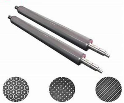China Ink Transfer Wear Resistant Corrugated Anilox Roller Ceramic Anilox Coating for sale