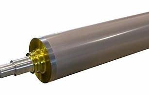 China clear Steel Trihelcal Cell Shape Carton Printing Anilox Roller Types ODM for sale