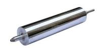 China Water Based Ink Mirror Chrome Roller 25mm - 600Mm Shiny Metal Anilox Roller for sale