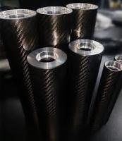 China High Accuracy Carbon Fiber Mirror Anilox Roller Coating Anilox Roller Types for sale