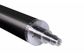 China Smooth Consistent Carbon Fiber Mirror Anilox Roller Coating Laminating Machines for sale