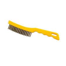 China Ceramic Anilox Roller Cleaning Stainless Steel Brush  0.076mm Accuracy Steel Scrub Brush for sale