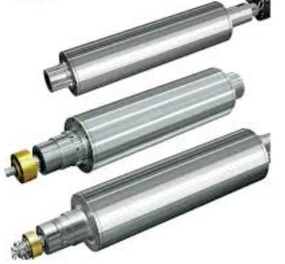 China Smooth Printing Tungsten Carbide Mirror Anilox Roller For Uniform Ink Distribution for sale